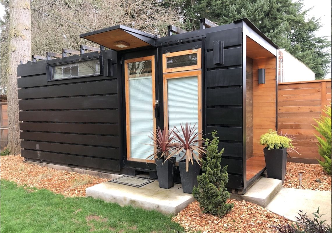 SHIPPING CONTAINER STUDIO - Iconic Tiny Homes