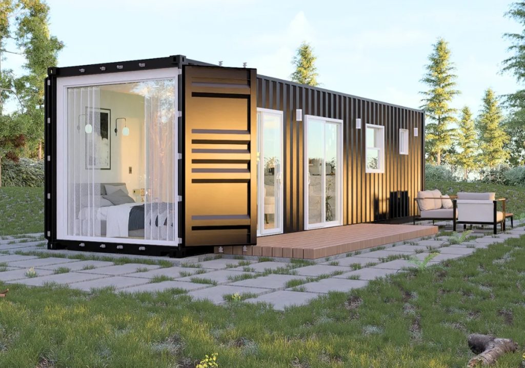 Using a shipping container as an AirBnB - Iconic Tiny Homes